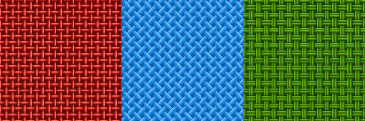 Blue woven fabric pattern Royalty Free Vector Image