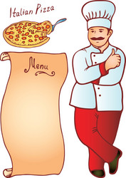 Fat Pizza Chef Vector Images (96)