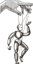 Hand Puppet Strings Vector Images (over 590)