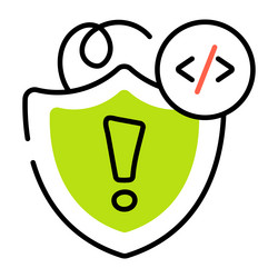 Antivirus code Royalty Free Vector Image - VectorStock