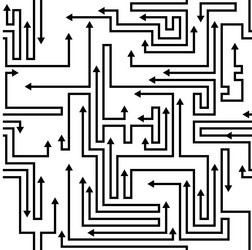 Geometrical seamless knitting scheme pattern Vector Image