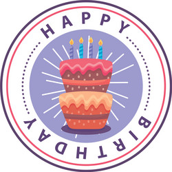 Happy Birthday Round Frame Vector Images (over 2,600)