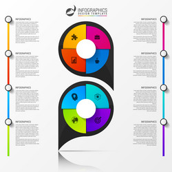 8 Point Infographic Vector Images (over 230)