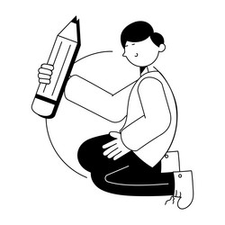 Writer Avatar Vector Images (over 400)