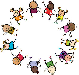Kids birthday frame Royalty Free Vector Image - VectorStock