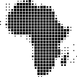 Map of africa Royalty Free Vector Image - VectorStock
