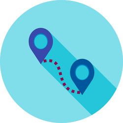 Distance Royalty Free Vector Image - VectorStock