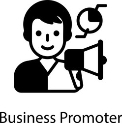 Promoter Royalty Free Vector Image - VectorStock