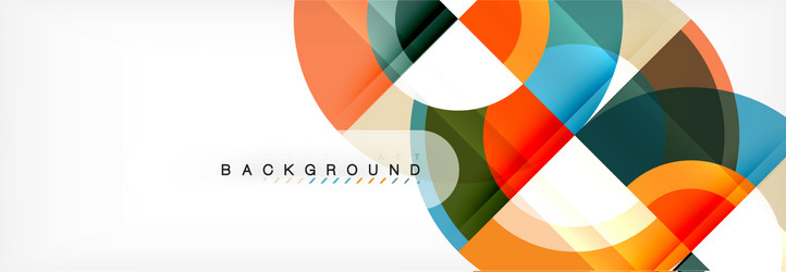 Circular abstract background Royalty Free Vector Image
