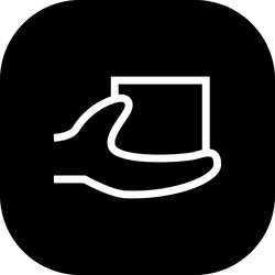 Delivery key performance indicator icon Royalty Free Vector