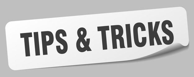 Tips and Tricks Vector Images (over 4,700)