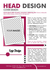 Flayer and poster Royalty Free Vector Image - VectorStock