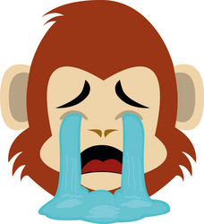Crying Monkey Vector Images (over 130)