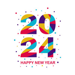 Lettering 2024 Royalty Free Vector Image - VectorStock