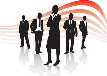 Business people Royalty Free Vector Image - VectorStock