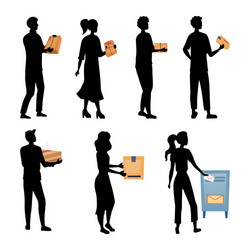Queue Silhouette Vector Images (over 330)