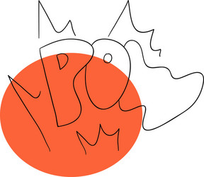 Pow Outlines Vector Images (92)