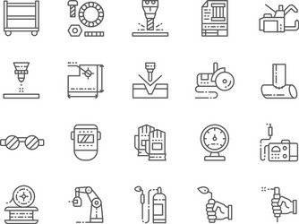Welder in mask with welding machine symbol Vector Image