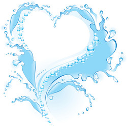 Water Splash Heart Vector Images (over 1,000)