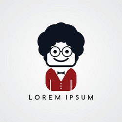 Woman avatar with formal suit Royalty Free Vector Image