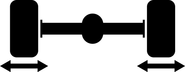 Neon fix car wheels computer wheel balancer icon Vector Image