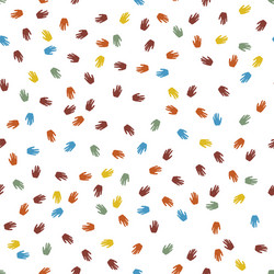 Kids Handprints Vector Images (over 1,000)