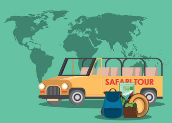 Cartoon Safari Guide Vector Images (over 160)
