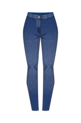 Cartoon - ripped denim jeans pants Royalty Free Vector Image