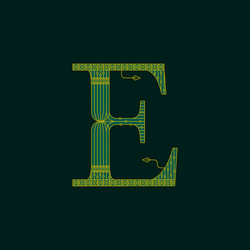 E Calligraphy Font Style Vector Images (over 1,000)