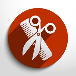 Hair salon tools Royalty Free Vector Image - VectorStock