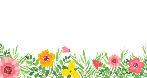 Spring collection Royalty Free Vector Image - VectorStock