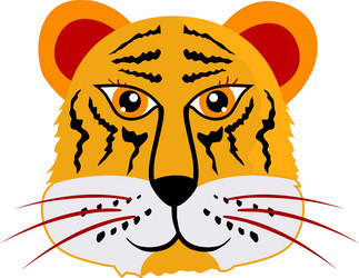 Front Facing Tiger Vector Images (over 420)