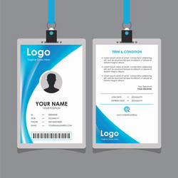 Blue Curve Id Card Vector Images (over 100)