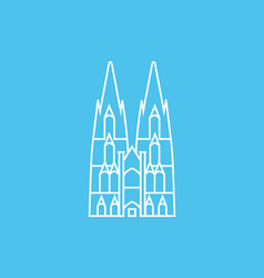 Cologne Cathedral Outline Vector Images (52)