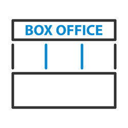 Box office icon Royalty Free Vector Image - VectorStock