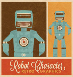 Robot Vintage Icon Vector Images (over 5,000)