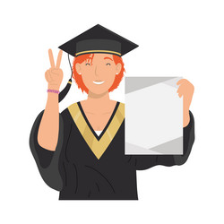 Graduation Lady Vector Images (over 1,700)