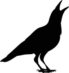 Black and White Caw Vector Images (over 110)