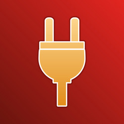 Golden Plugs Vector Images (over 1,200)