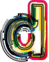 Letter D Lowercase Vector Images (over 3,700)