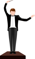 Music maestro Royalty Free Vector Image - VectorStock