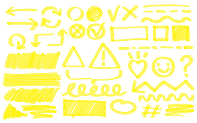 Doodle Doodles Yellow Vector Images (over 50,000)