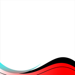 Gradient modern footer Royalty Free Vector Image