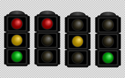Traffic lights Royalty Free Vector Image - VectorStock