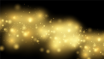 Golden lights background Royalty Free Vector Image