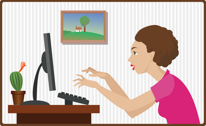 Office Girl Vector Images (over 71,000)