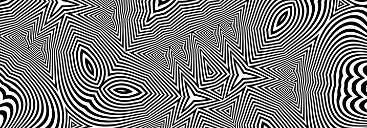 Black and white contrast abstract poster design Vector Image