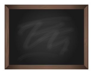 Black chalkboard Royalty Free Vector Image - VectorStock