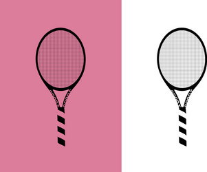 Racket Tennis Pink Vector Images (over 180)
