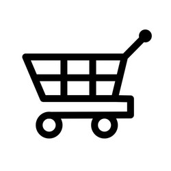 Shopping cart Royalty Free Vector Image - VectorStock